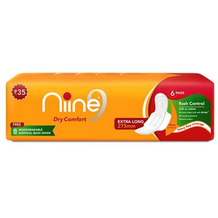 NINE SANITARY PADS XL 6 in QuickCart :Anything in Minutes™