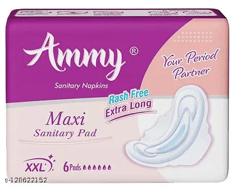AMMY MAXI EXTRA LONG 6 SANITARY PAD in QuickCart :Anything in Minutes™